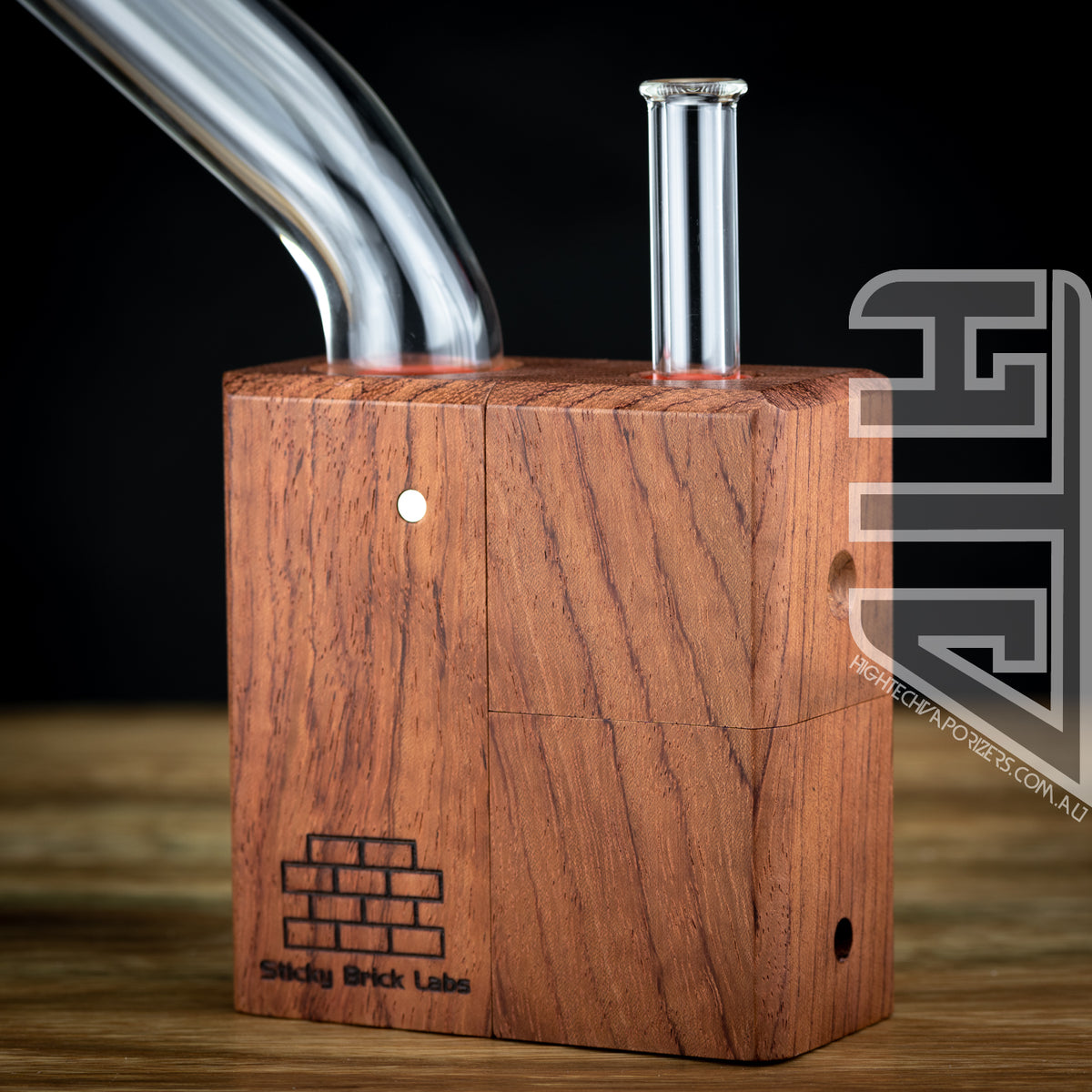 OG Brick Flame Powered Extraction Device (Bubinga) By Sticky Brick Lab ...