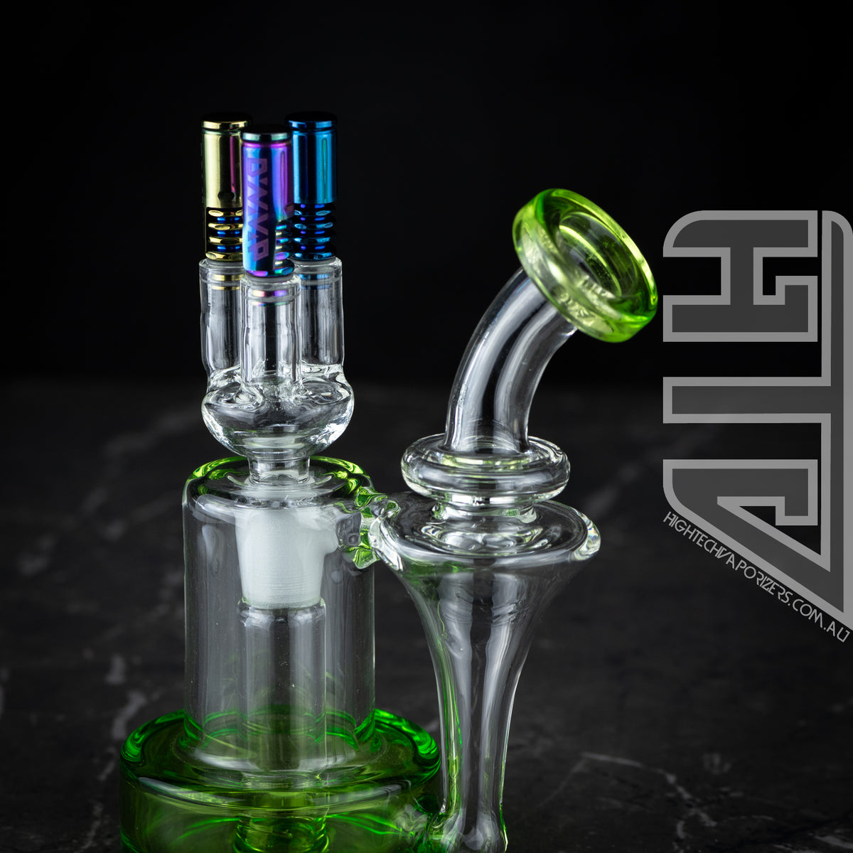 14mm Triple Treat Glass VapCap Adapter – High Tech Vaporizers