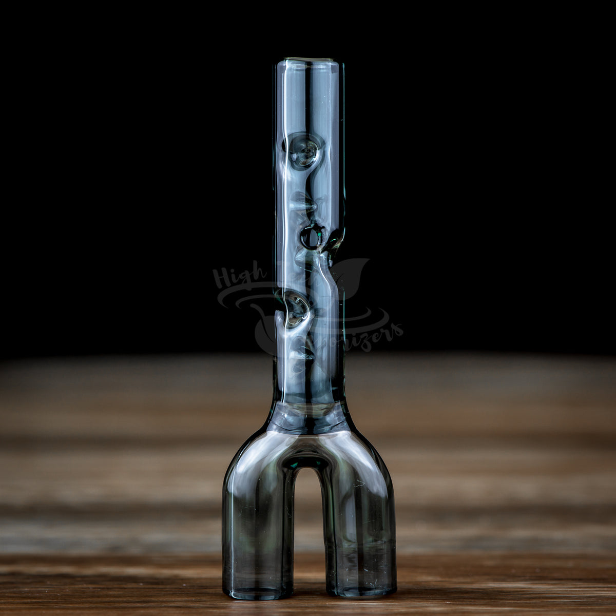3D Double Barrel Glass VapCap Stem – High Tech Vaporizers